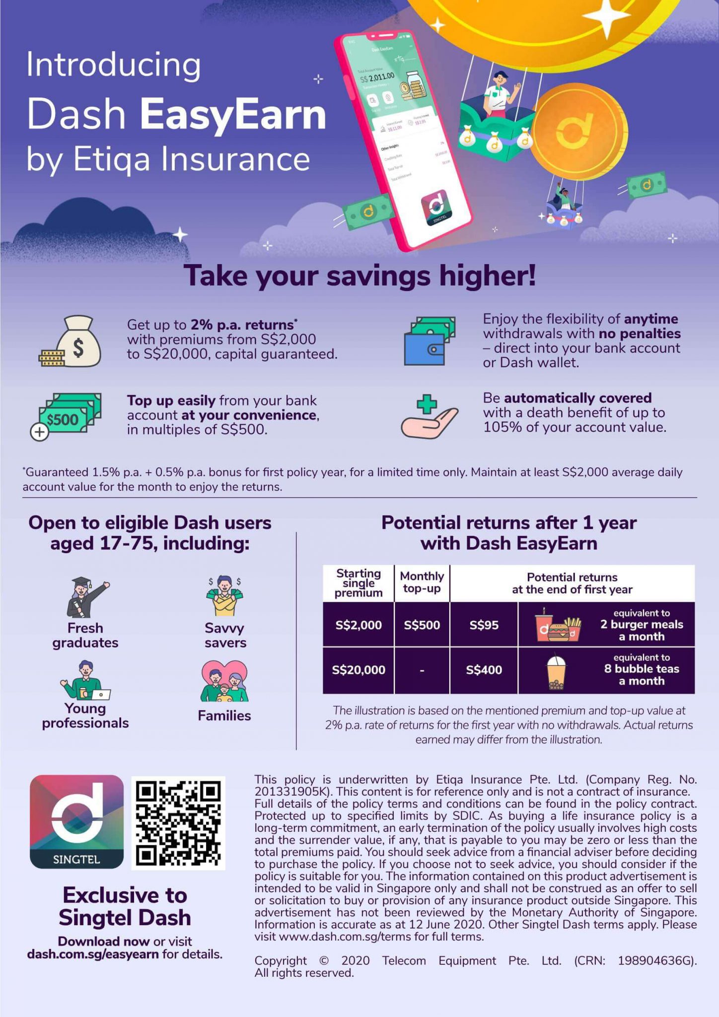 Singtel’s Dash launches insurance savings plan for users to grow their ...