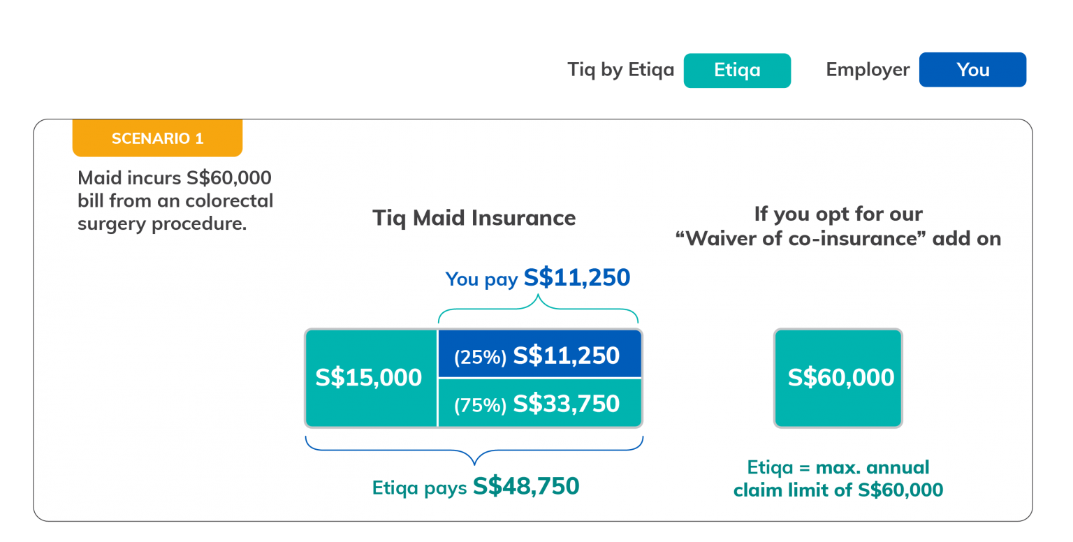 Affordable and comprehensive Maid Insurance in Singapore | Tiq by Etiqa