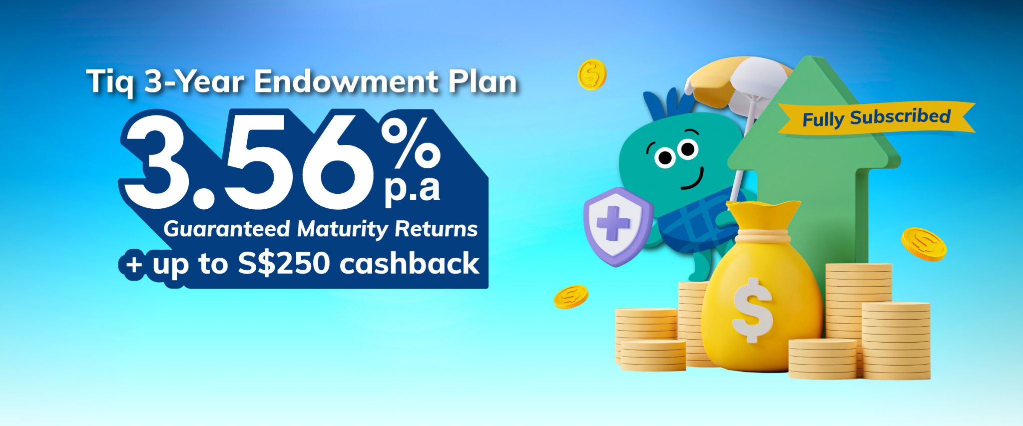 Tiq 3-Year Endowment Plan - Savings Insurance | Tiq by Etiqa